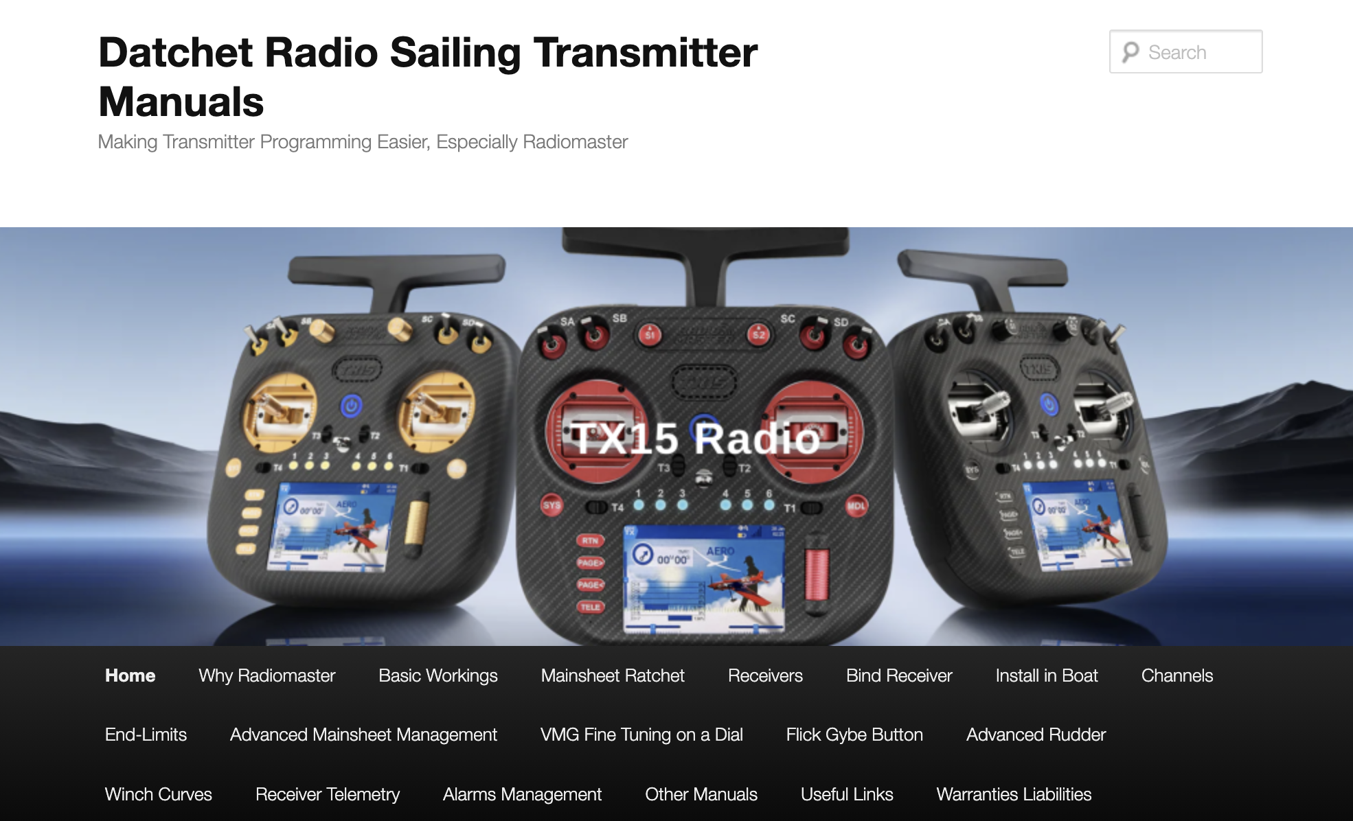Radiomaster : Advanced Transmitter Guide for Radio Sailors ...