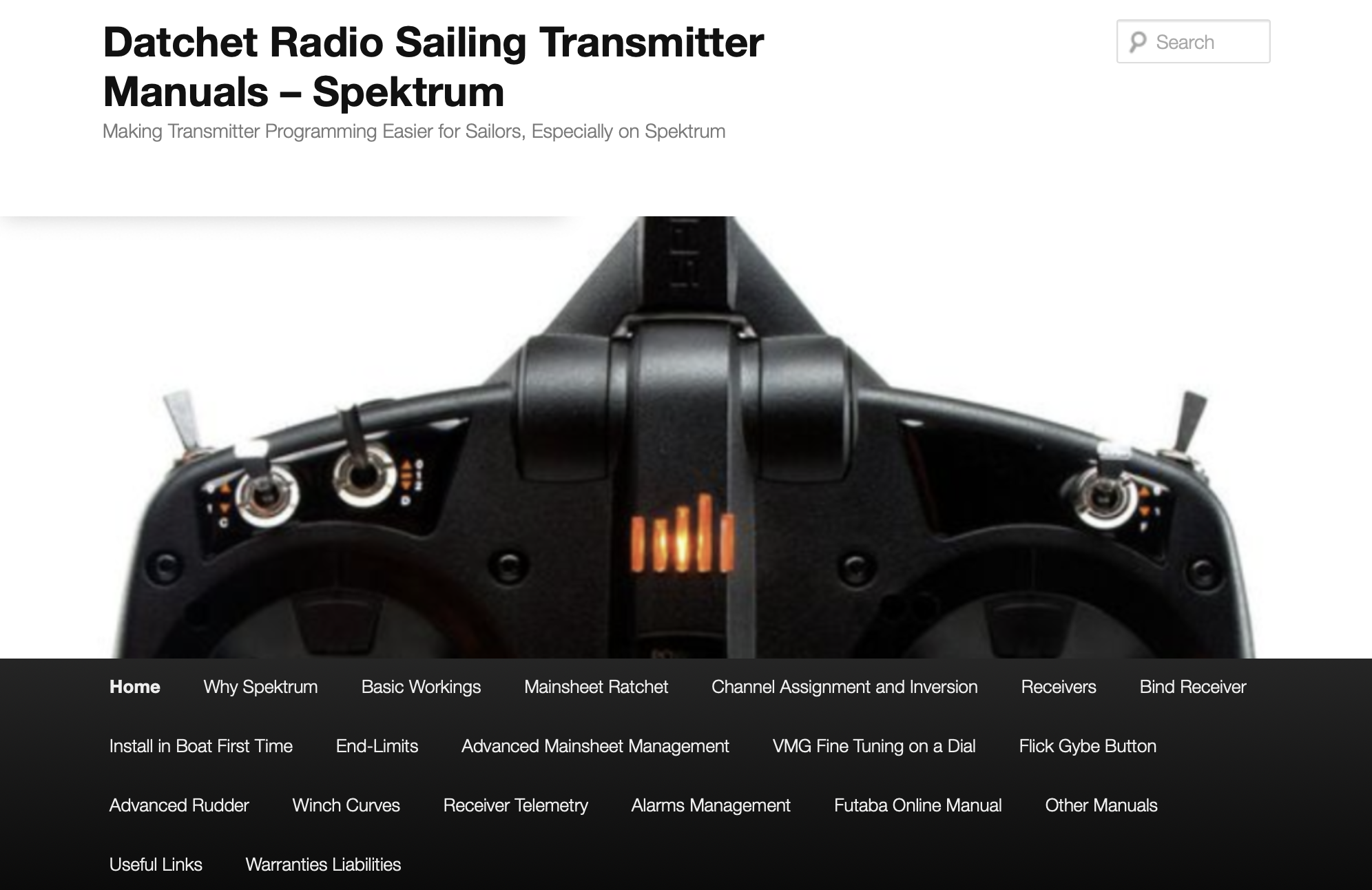 Radio Sailors Guide to the Spektrum !! | Datchet Radio Sailing – Making ...